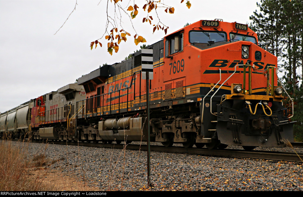 BNSF 7609 BNSF 719